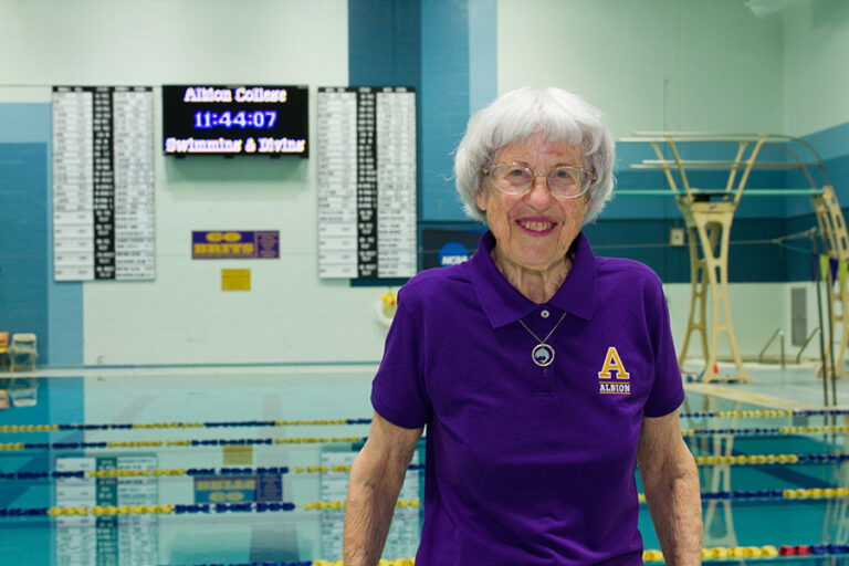 Remembering Betty Beese, Driven Professor and Coach – Albion College