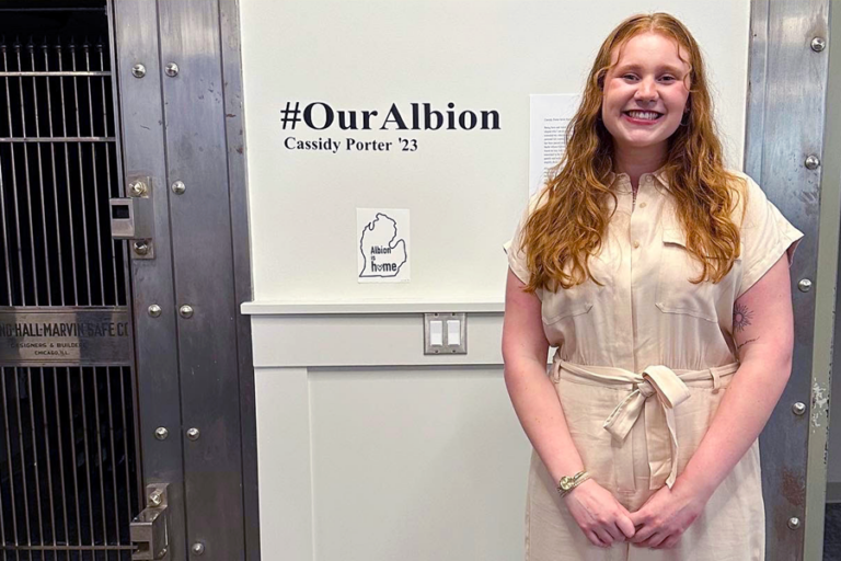 Cassidy Porter, ’23, Spotlights Women of Albion with Capstone Project ...