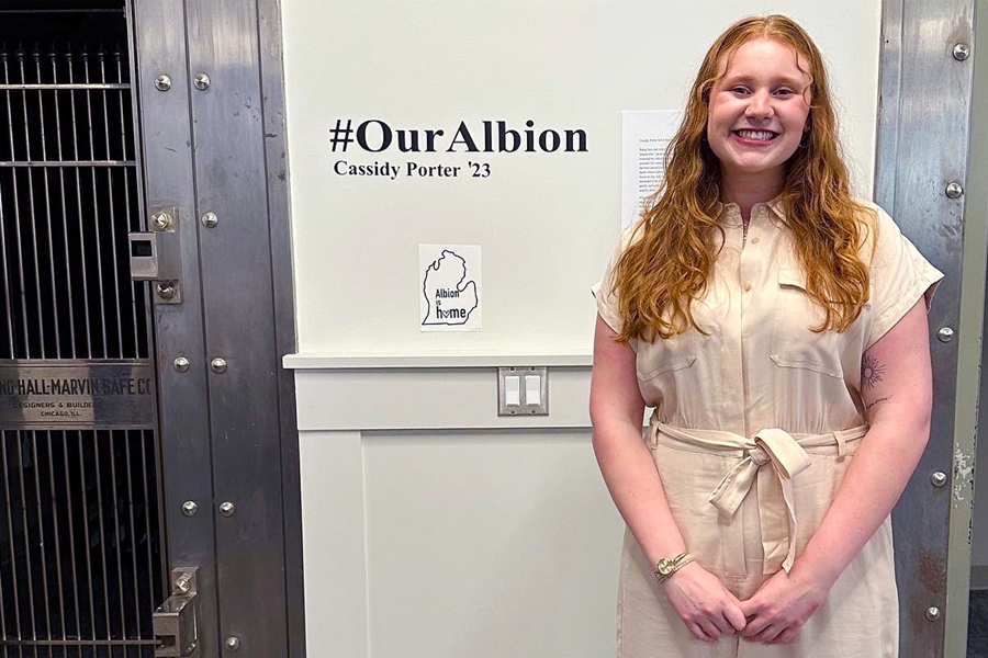 Cassidy Porter, ’23, Spotlights Women of Albion with Capstone Project ...