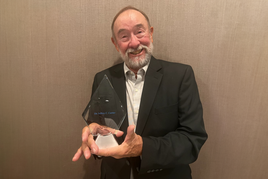 Emeritus biology professor receives award for shark research | Albion ...